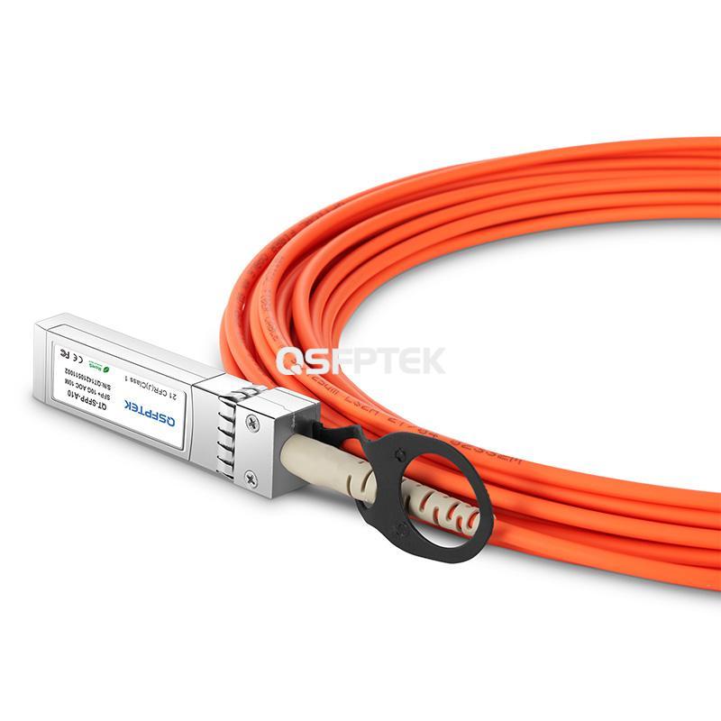 Juniper JNP-10G-AOC-1M 10G SFP+ Active Optical Cable (AOC Cable) - QSFPTEK