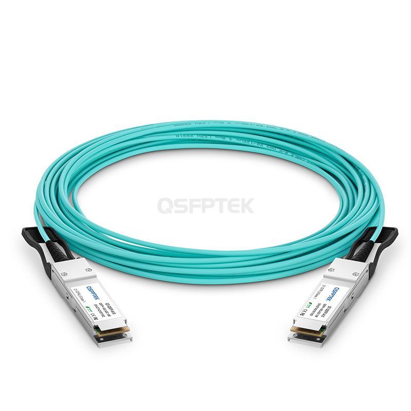 Juniper JNP-40G-AOC-5M Compatible 40G QSFP+ Active Optical Cable (AOC ...