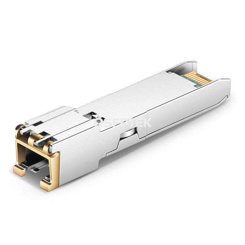 Cisco GLC-TE-I Compatible 1000BASE-T SFP Copper RJ-45 100m Transceiver ...