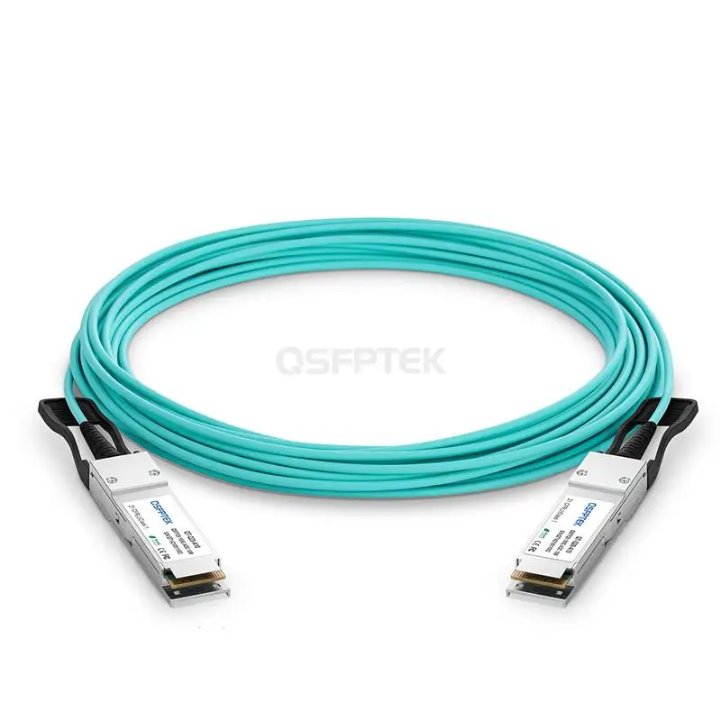 Cisco QSFP-100G-AOC7M Compatible 100G QSFP28 Active Optical Cable (AOC) - QSFPTEK