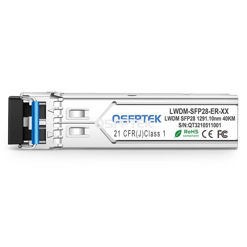 Juniper SFP28-25G-LW91.10 Compatible 25G LWDM SFP28 DOM Optical Transceiver Module for 5G front ...