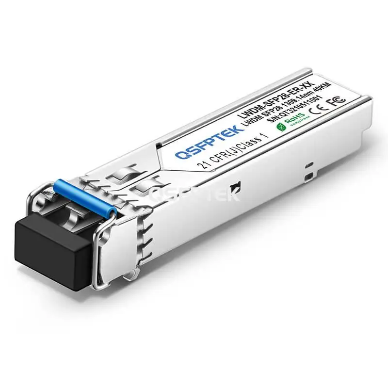 Juniper SFP28-25G-LW09.14 Compatible 25G LWDM SFP28 DOM Optical Transceiver Module for 5G front ...