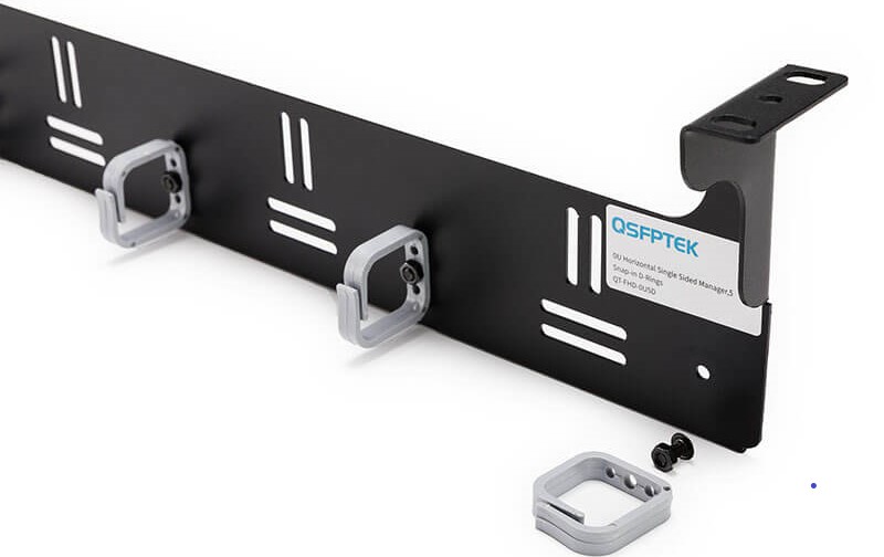 0U and 1U Cable Management for Data Center Rack Cabling - QSFPTEK Blog