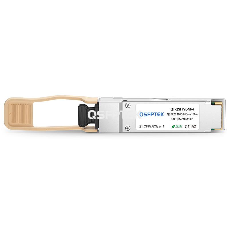 QSFP-100G-SR4 100GBASE-SR4 QSFP28 Transceiver Module - QSFPTEK