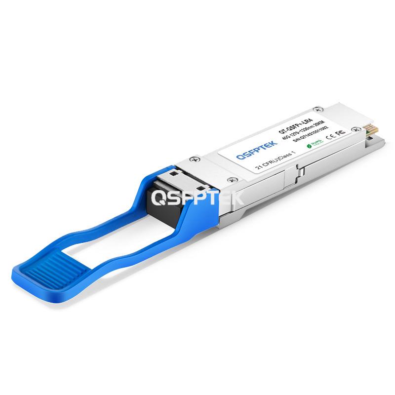 Transceiver - Fiber optic module - QSFPTEK