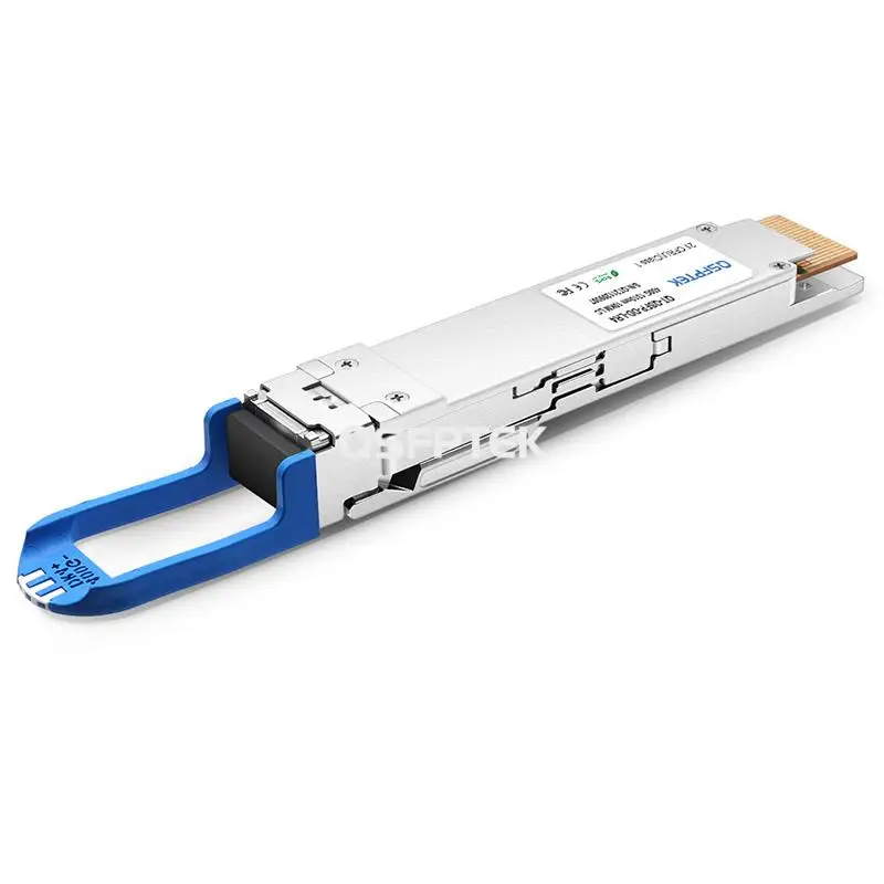 400G LR4 QDD-400G-LR4 QSFP-DD Module, Juniper QDD-400G-LR4-10 Compatible 1310nm 10km with Duplex ...