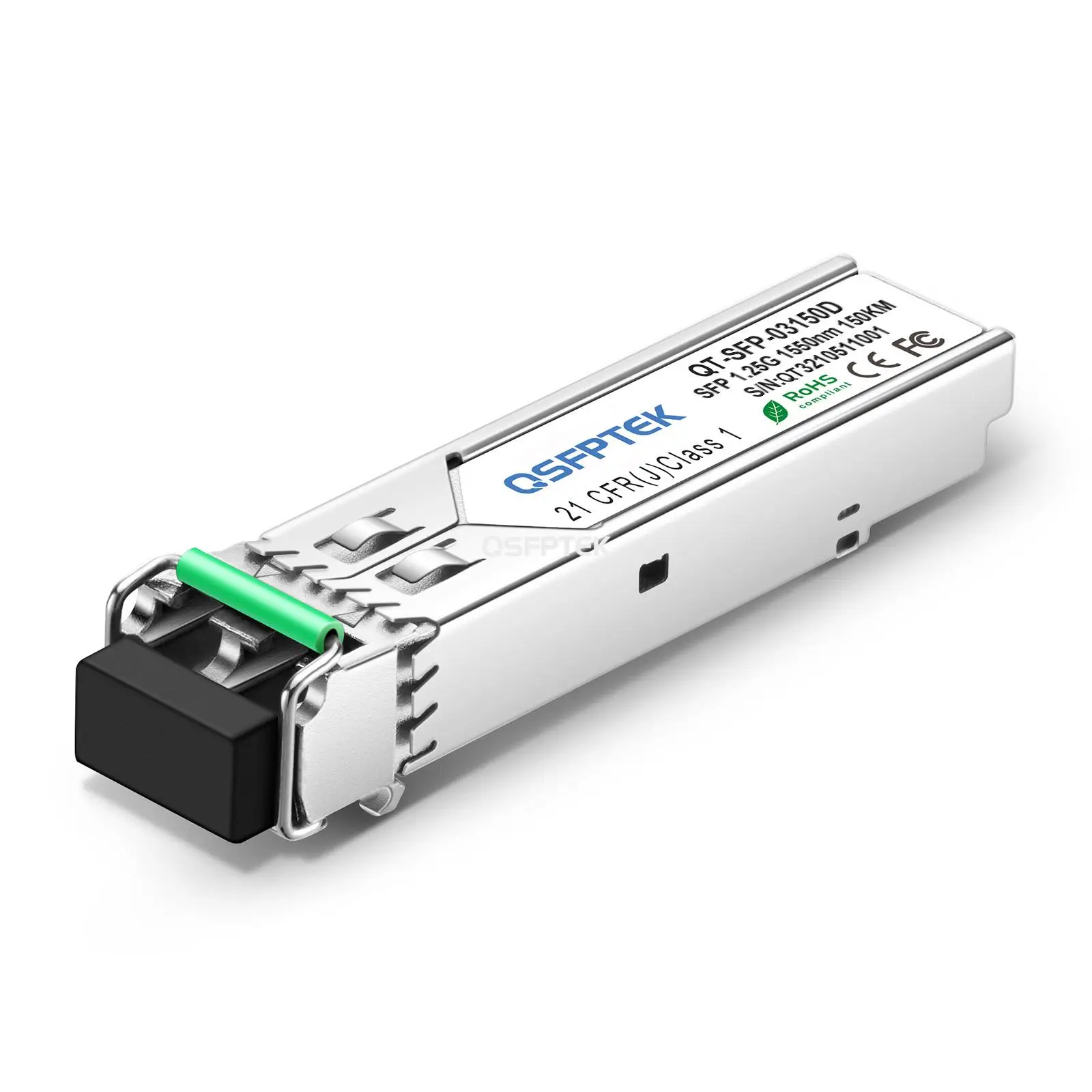 Cisco GLC-EZX-SM-150 Compatible 1000BASE-ZXC SFP 150km Transceiver ...
