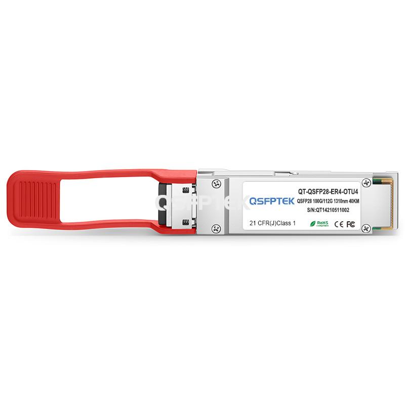 QSFP-100/112G-ER4 Cisco Compatible Dual Rate 100GBASE-ER4/112GBASE-OTU4 ...