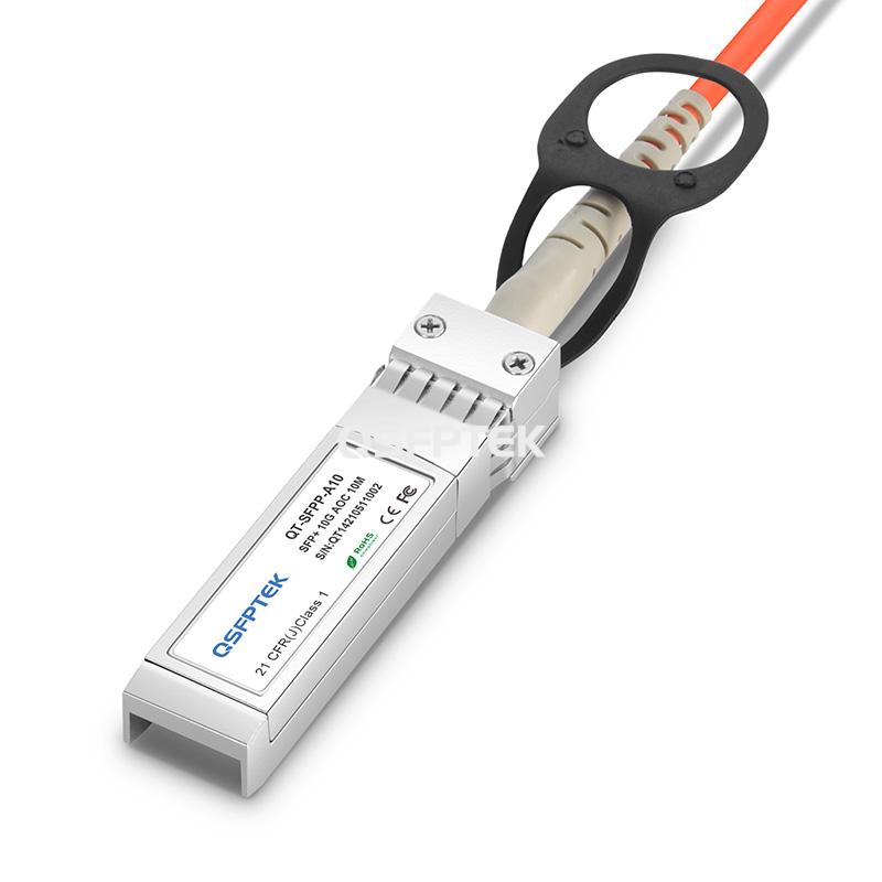 MikroTik S+AO0001 10G SFP+ Active Optical Cable (AOC Cable) - QSFPTEK
