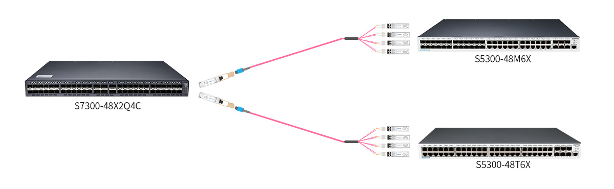 S5300-48M6X, 48-Port Gigabit Ethernet L3 Switch, 24x GE RJ45, 24x GE ...