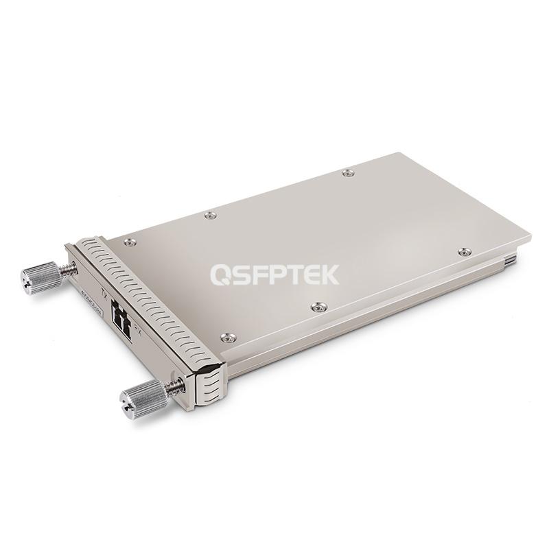 Generic Compatible 100G DWDM Tunable CFP DCO 2500km DOM Duplex LC SMF Transceiver Module