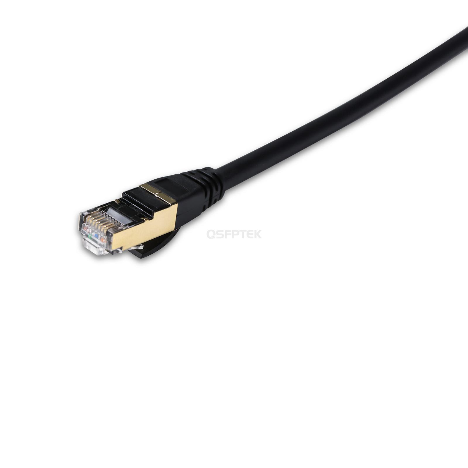 10ft (3m) Cat8 Ethernet Network Patch Cable Snagless shielded (SFTP ...