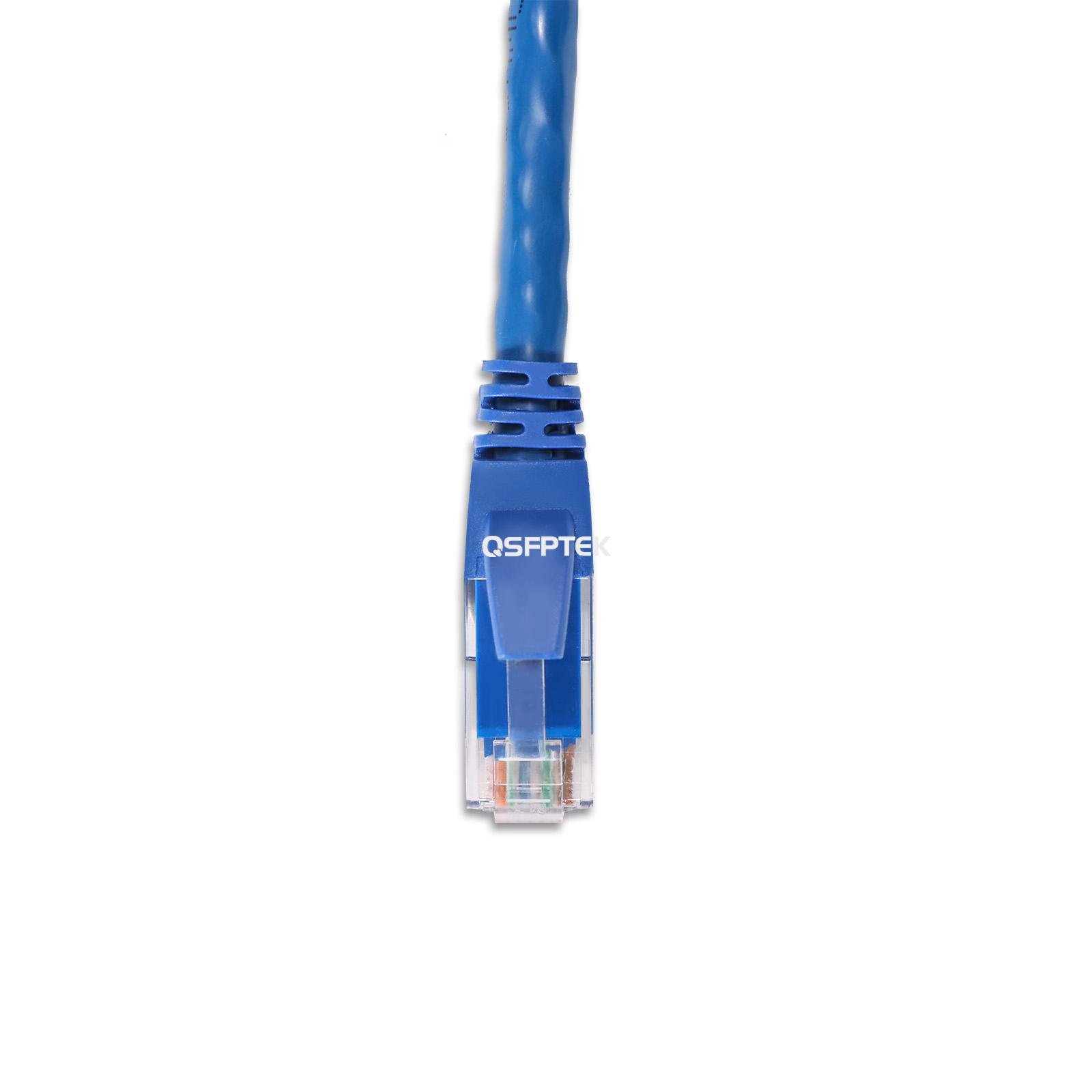 1ft (0.3m) Cat6a Ethernet Network Patch Cable Snagless Unshielded (UTP ...