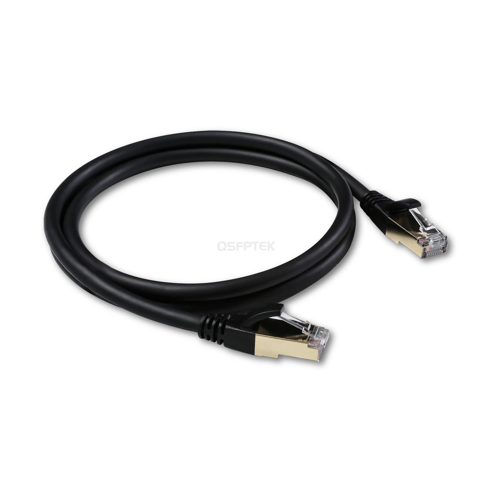 1.5ft (0.45m) Cat8 Ethernet Network Patch Cable Snagless shielded (SFTP ...