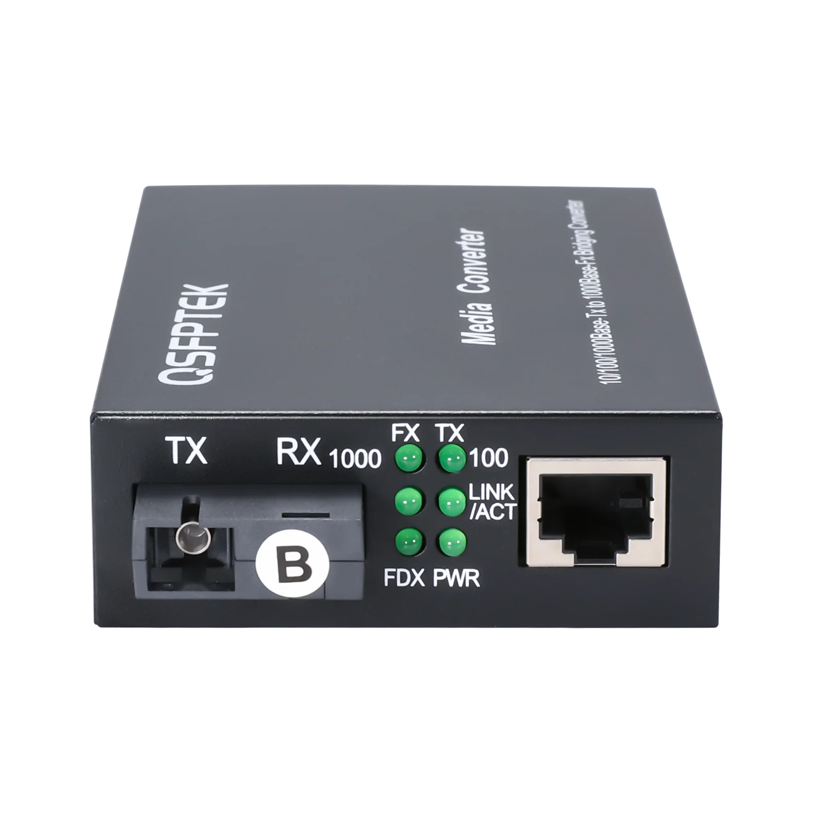 10/100/1000Base-Tx to 1000Base-FX 1000M Gigabit Ethernet Media ...