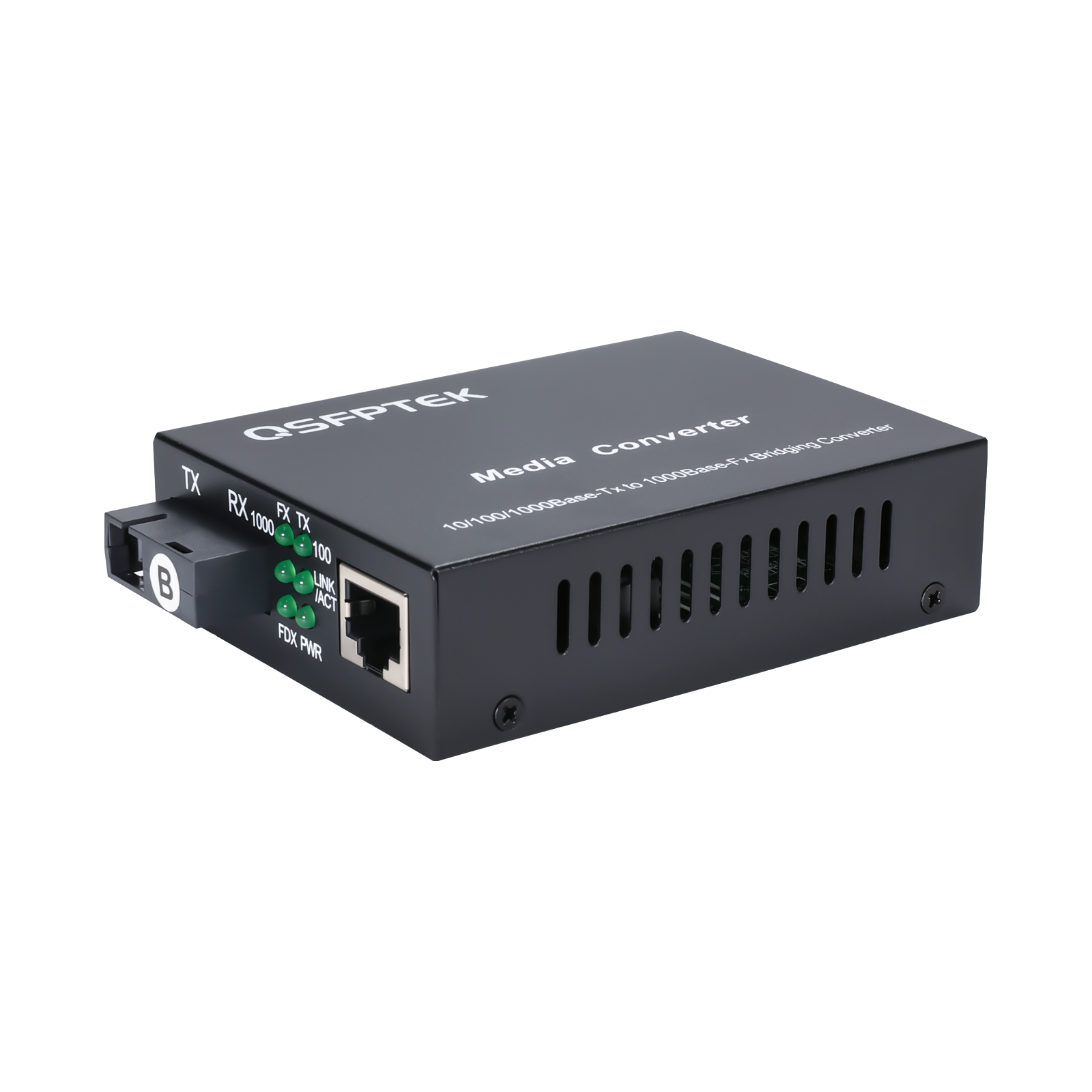 10/100/1000Base-Tx to 1000Base-FX TX1310nm Single mode 40Km Gigabit ...