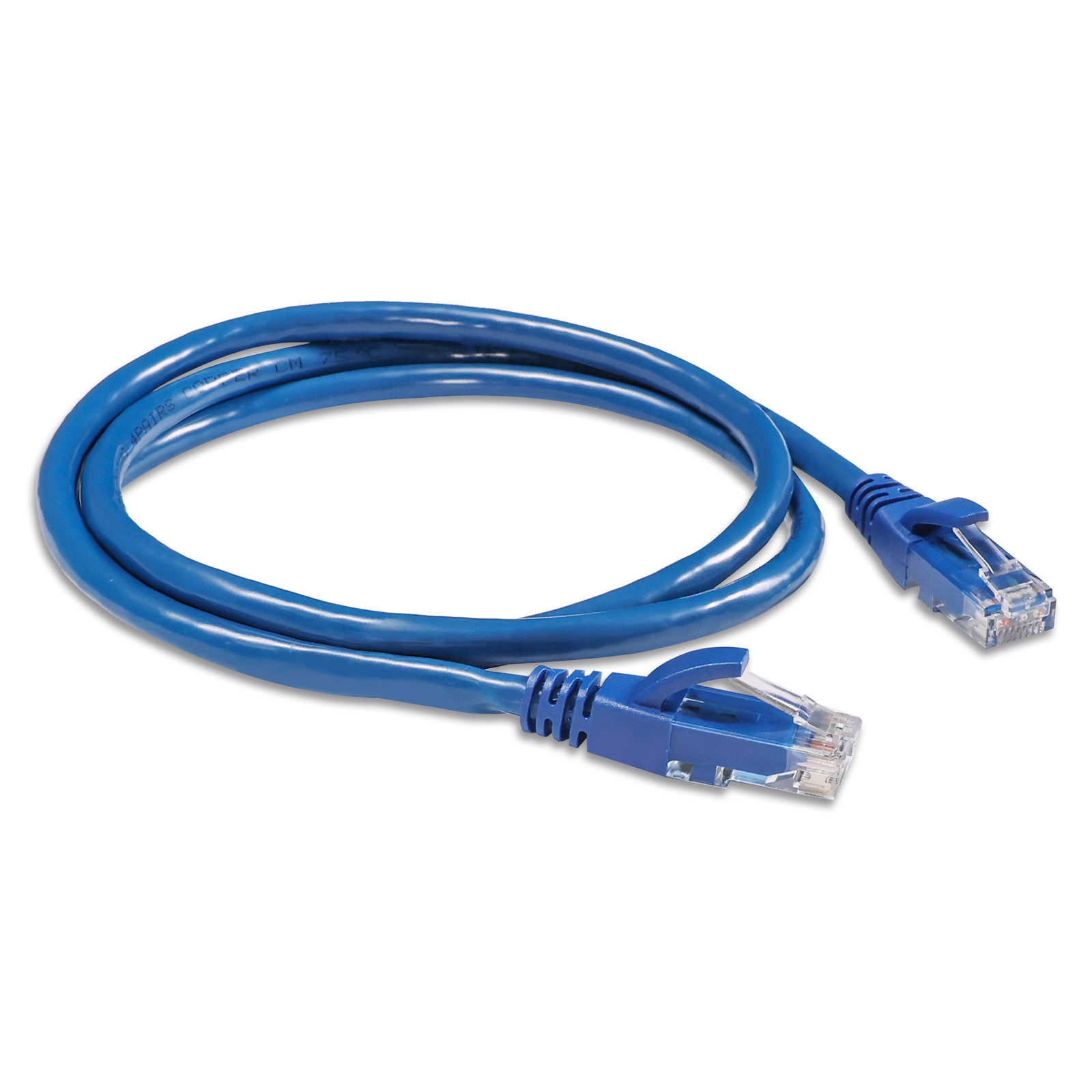 1ft Cat5e Ethernet Network Patch Cable 26AWG 1000Base-T Snagless UTP - QSFPTEK