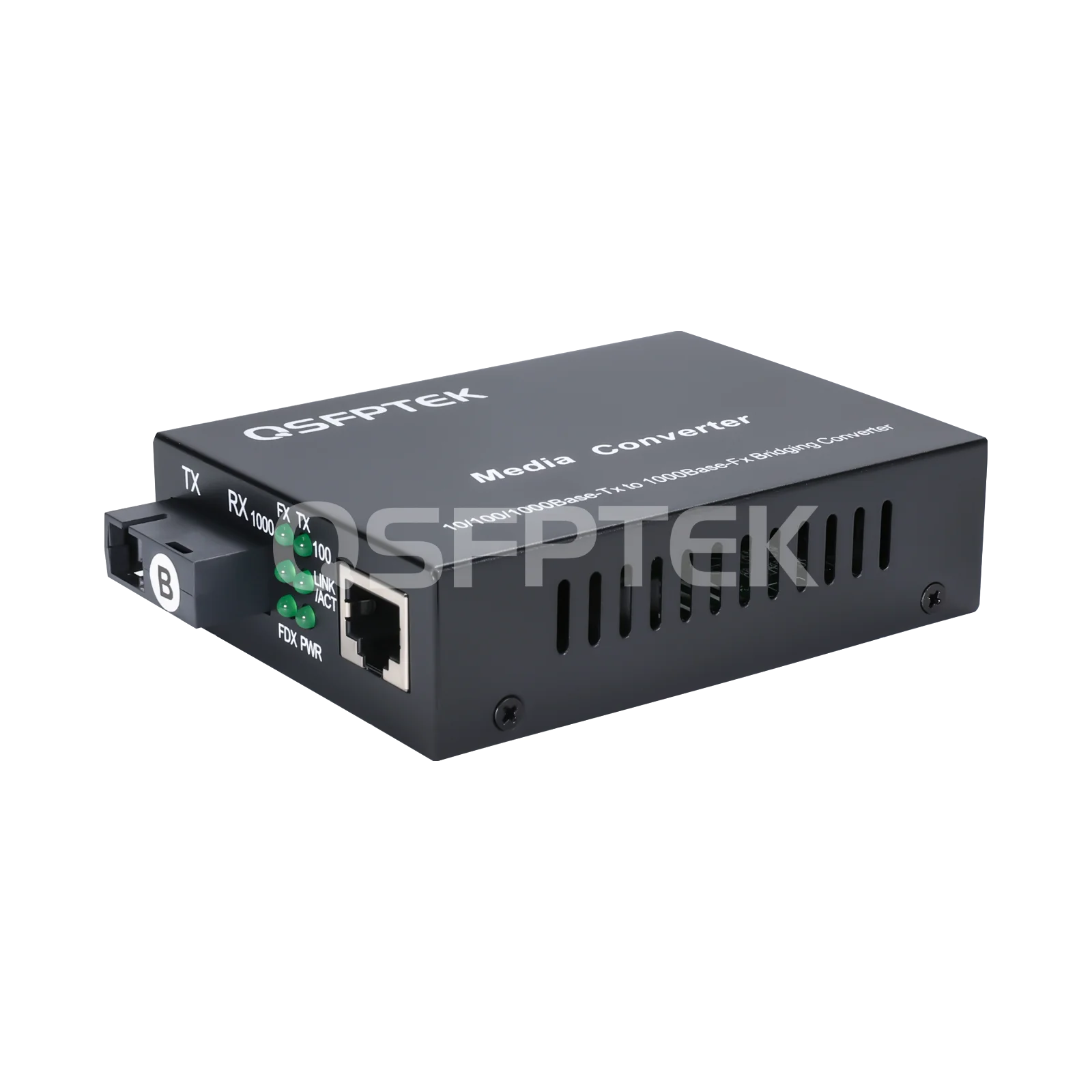 10/100/1000Base-Tx to 1000Base-LX Gigabit Ethernet Media Converter ...