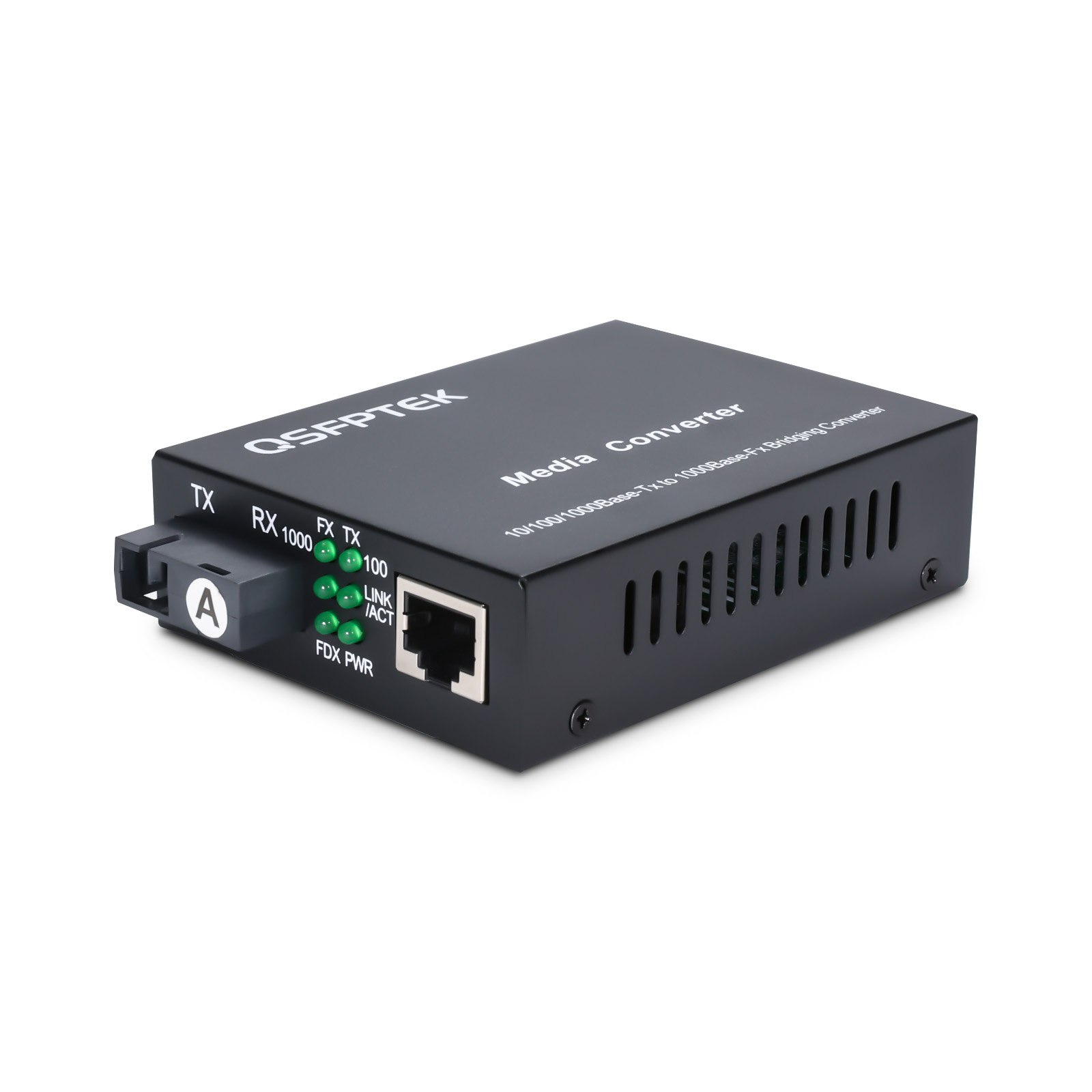 10/100/1000Base-Tx to 1000Base-LX BIDI TX1310nm Gigabit Ethernet Media ...