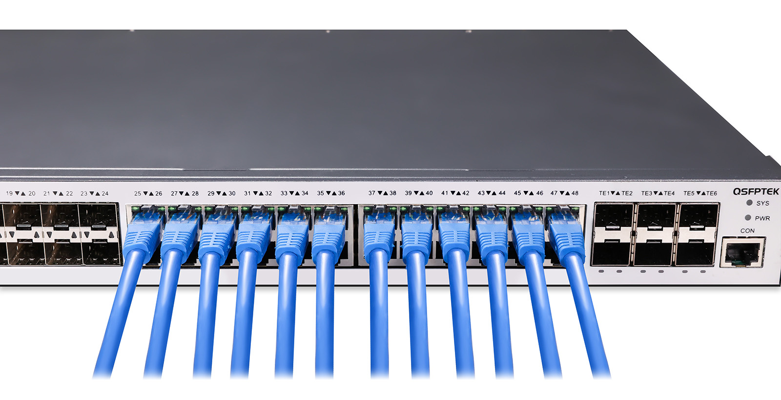 5ft (1.5m) Blue Cat6 Ethernet Network Patch Cable Snagless Unshielded ...