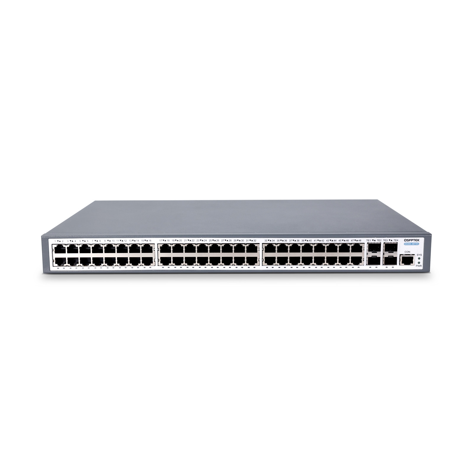 48-Port Gigabit Ethernet L2+ Aggregation Switch, 48x GE RJ45 Ports with ...