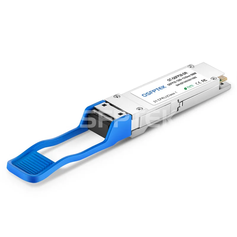 QSFP-100G-DR-S, Cisco Compatible, 1310nm, 500m Single Lambda Transceiver- QSFPTEK