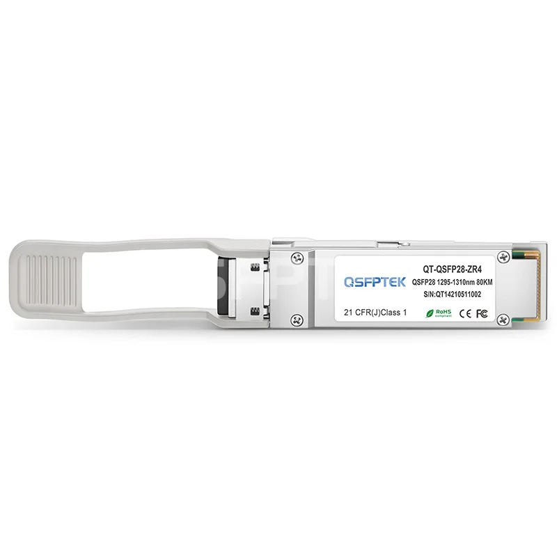Customized 100GBASE-ZR4 QSFP28 Transceiver Module - QSFPTEK