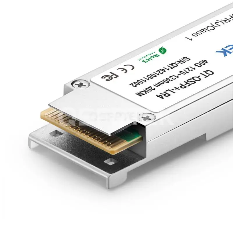 Customized Cisco QSFP-LR4-40G 20KM QSFP+ Transceiver Module - QSFPTEK