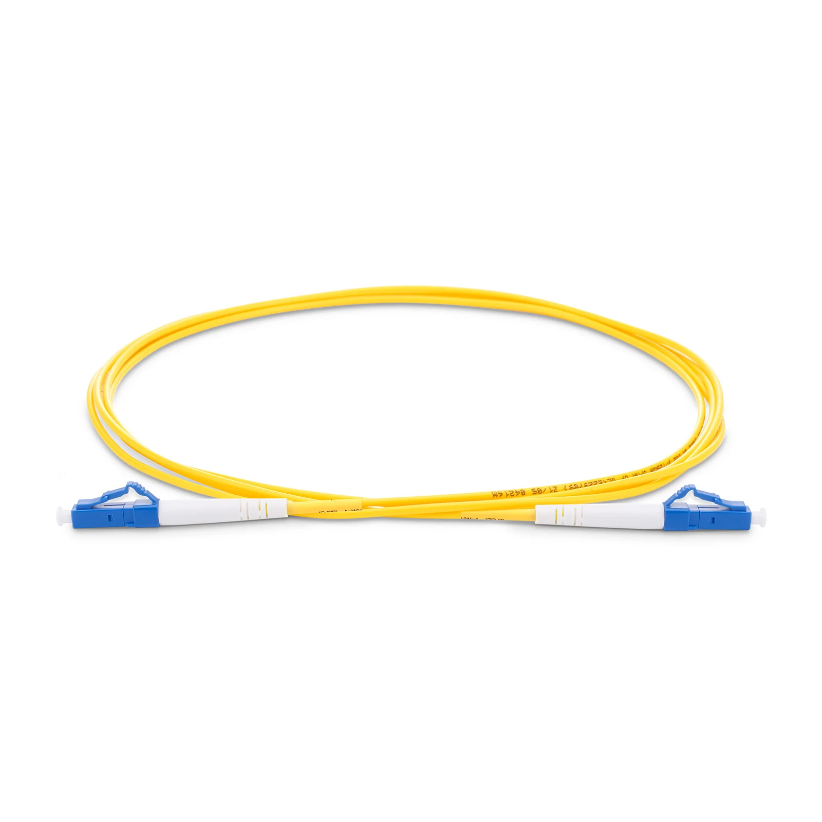 LC UPC to LC UPC Simplex OS2 2.0mm LSZH Fiber Optic Patch Cable 8m-QSFPTEK