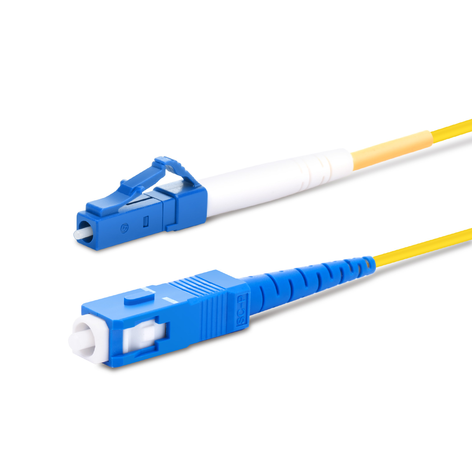 LC UPC to SC UPC Simplex OS2 2.0mm LSZH Fiber Optic Patch Cable 20m-QSFPTEK