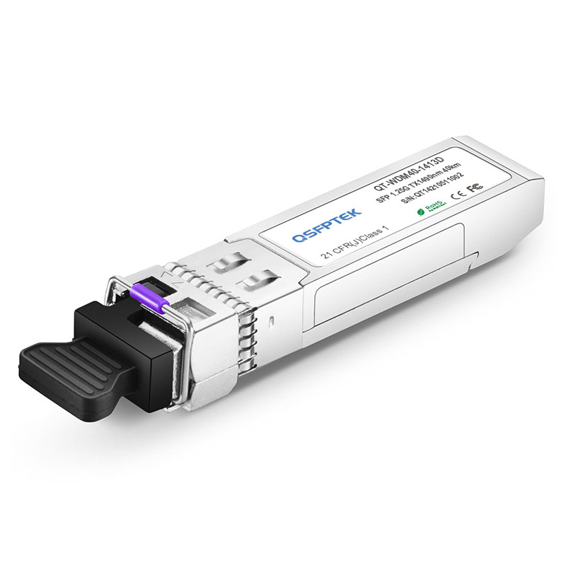 Cisco GLC-BX40-DA-I BiDi SFP TX1550nm/RX1310nm 40km Transceiver - QSFPTEK