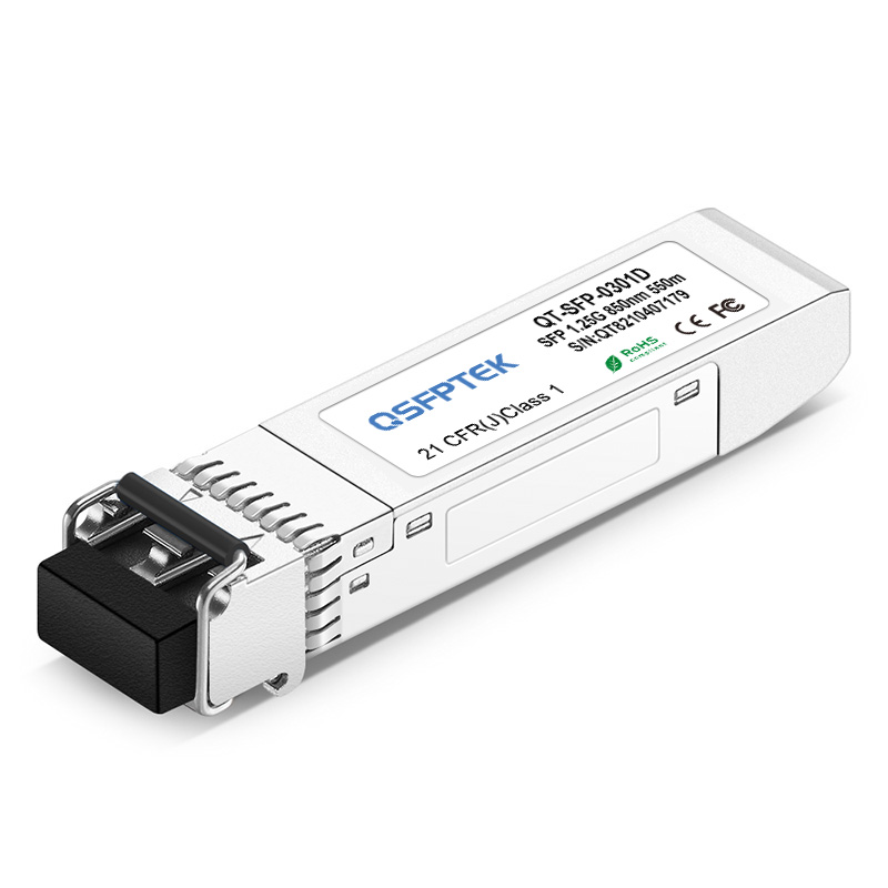 H3C SFP-GE-SX-MM850-D Compatible 1000BASE-SX SFP 550m Transceiver- QSFPTEK