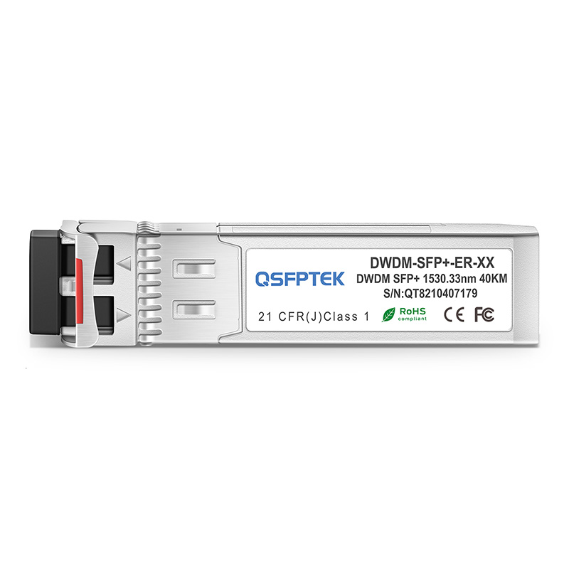 10G SFP+ DWDM 40km 100-Ghz Grid Transceivers - QSFPTEK