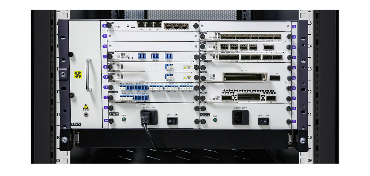 1 x 2 Single Fiber DWDM Red/Blue Filter - QSFPTEK
