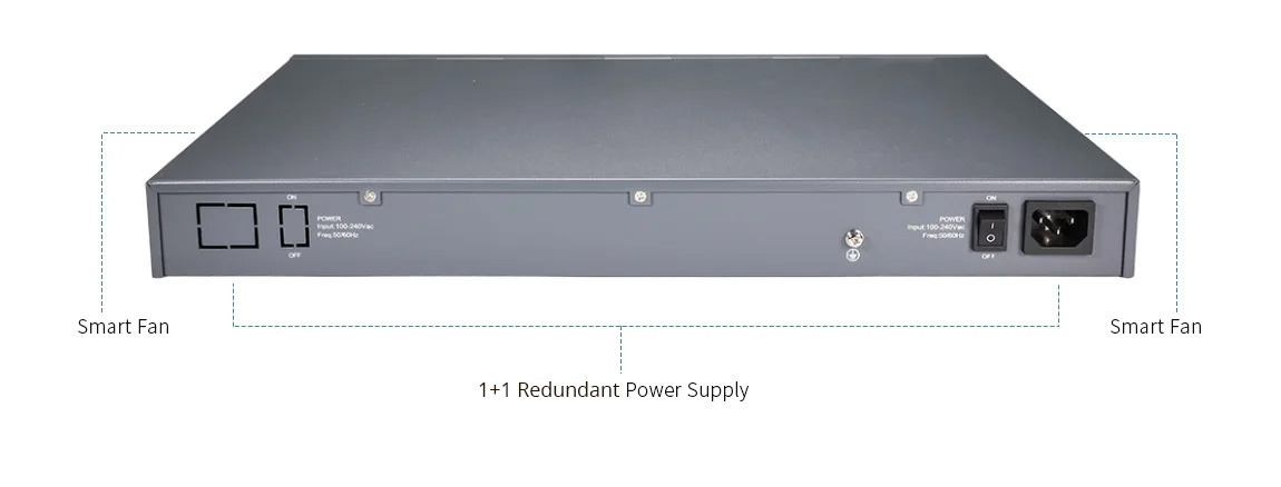 48-Port Gigabit Ethernet L3 Stackable Switch with 10G Uplinks, S5300 ...