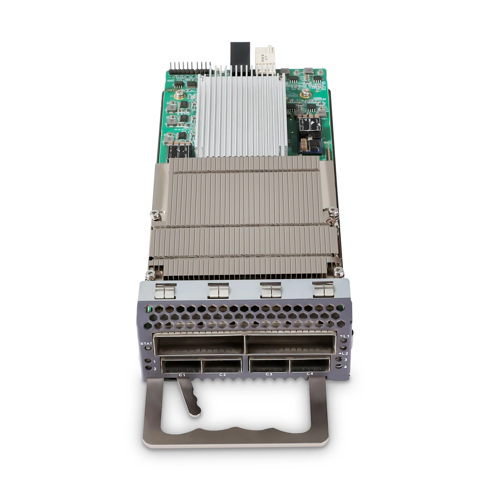 4x100G QSFP28 to 2x 200G CFP2 Muxponder for QT900 Chassis - QSFPTEK