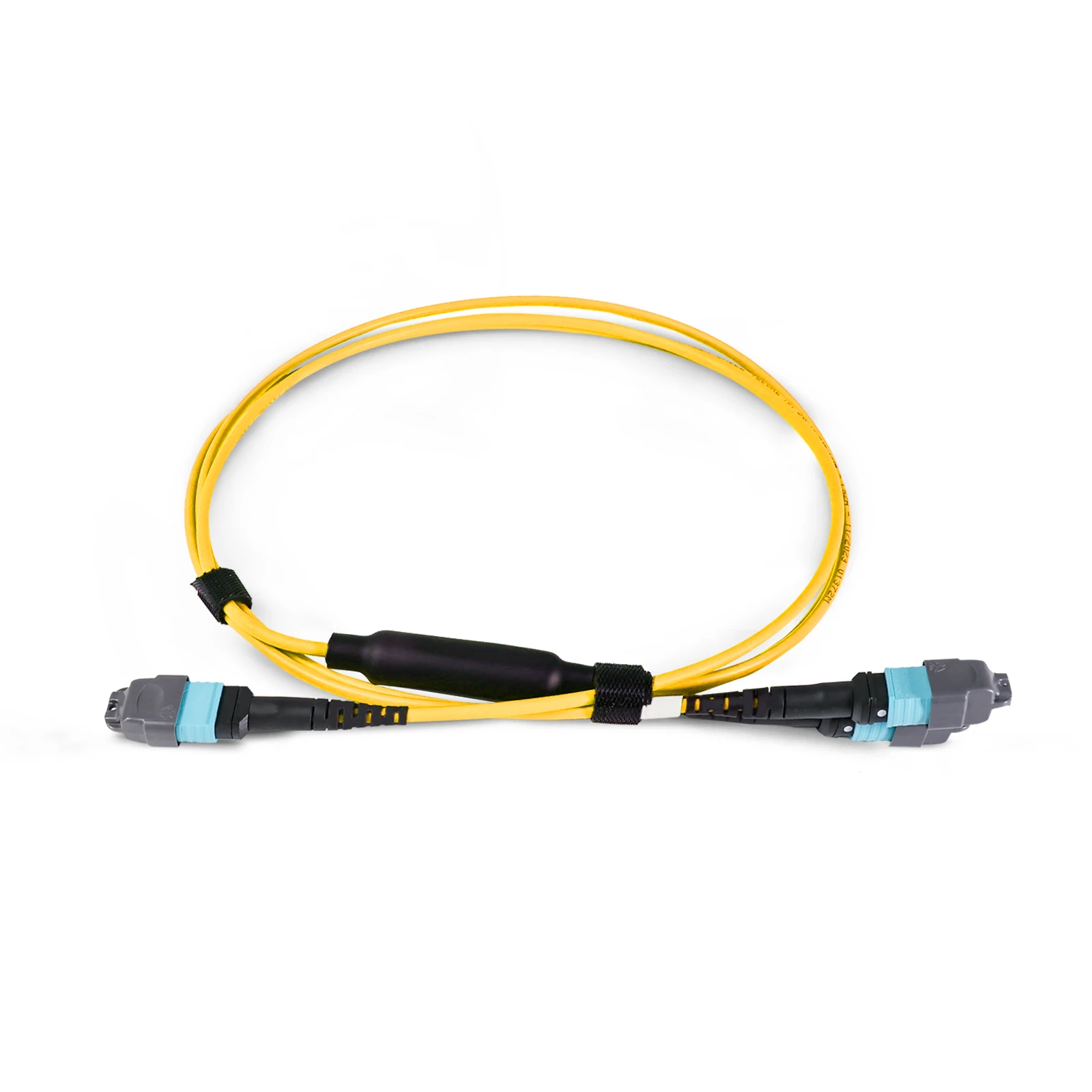 15m (49ft) 1× 24 MTP Female to 2× 12 MTP OS2 9/125 Single Mode Elite ...