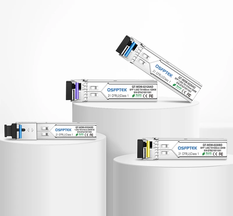 Dell SFP-GE-BX10U-1310 BiDi SFP 1000BASE-BX-U TX1310nm/RX1490nm 10km ...
