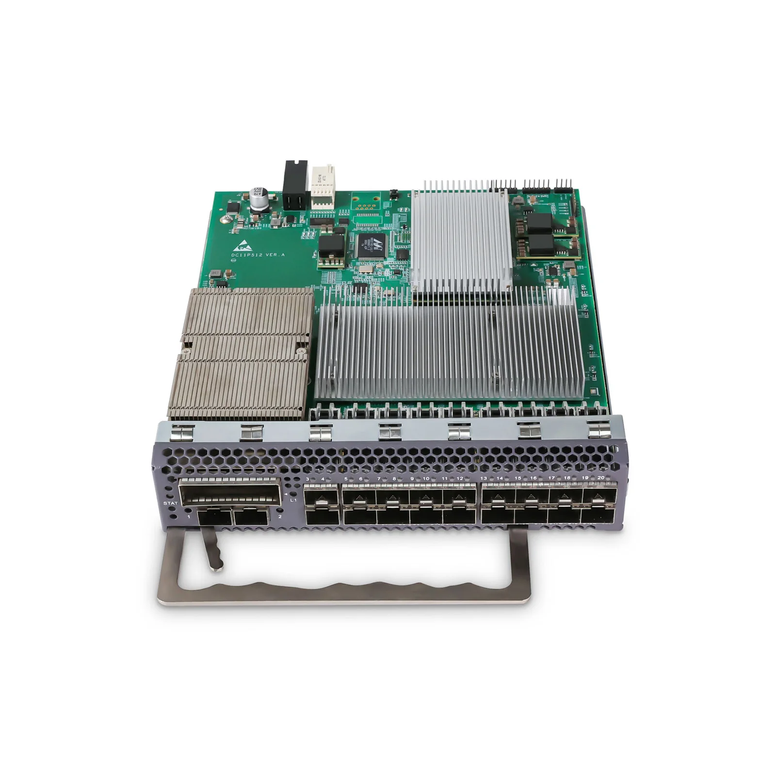 20x10G SFP+ to 1x 200G CFP2 Muxponder for QT900 Chassis - QSFPTEK