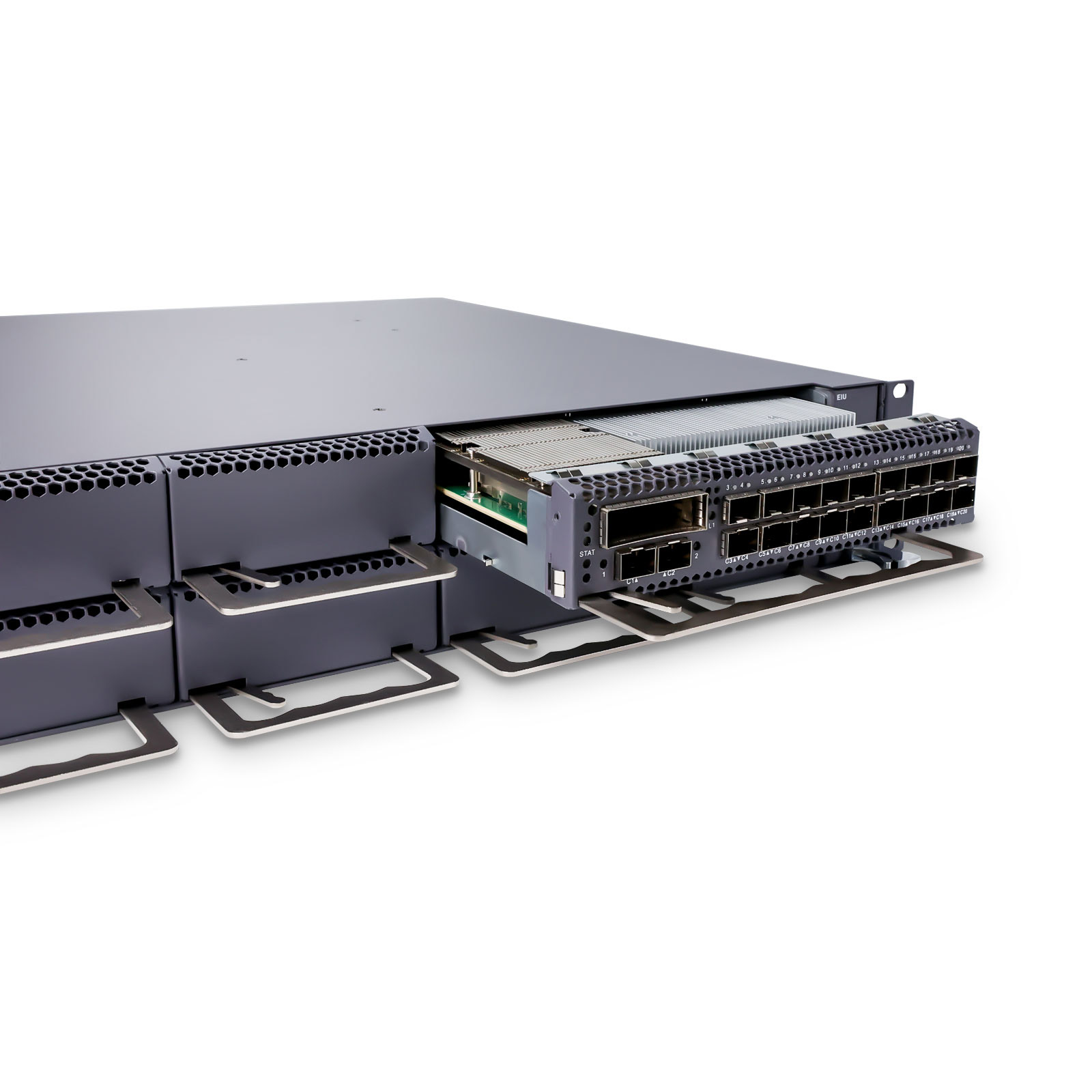 20x10G SFP+ to 1x 200G CFP2 Muxponder for QT900 Chassis - QSFPTEK