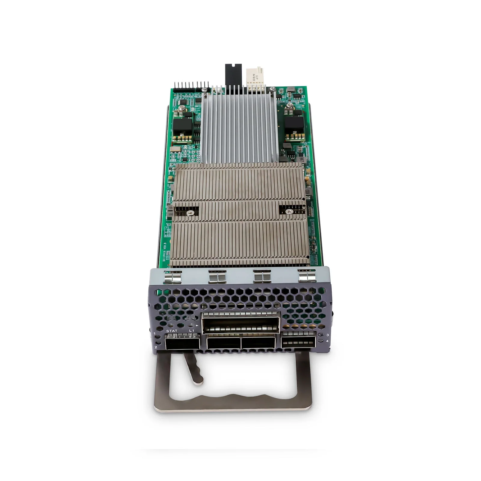 1x400G QSFP-DD/4x100G QSFP28 to 1x400G CFP2 Muxponder for QT900 Chassis ...