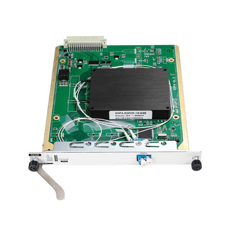 QT860-PA, 20dB Gain DWDM EDFA Pre-Amplifier, 16dBm Output