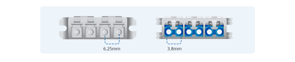 1m (3ft) CS UPC to CS UPC Duplex OS2 2.0mm Fiber Optic Patch Cable ...