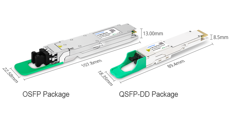 800G トランシーバー: QSFP-DD と OSFP、どちらを選ぶべきでしょうか?