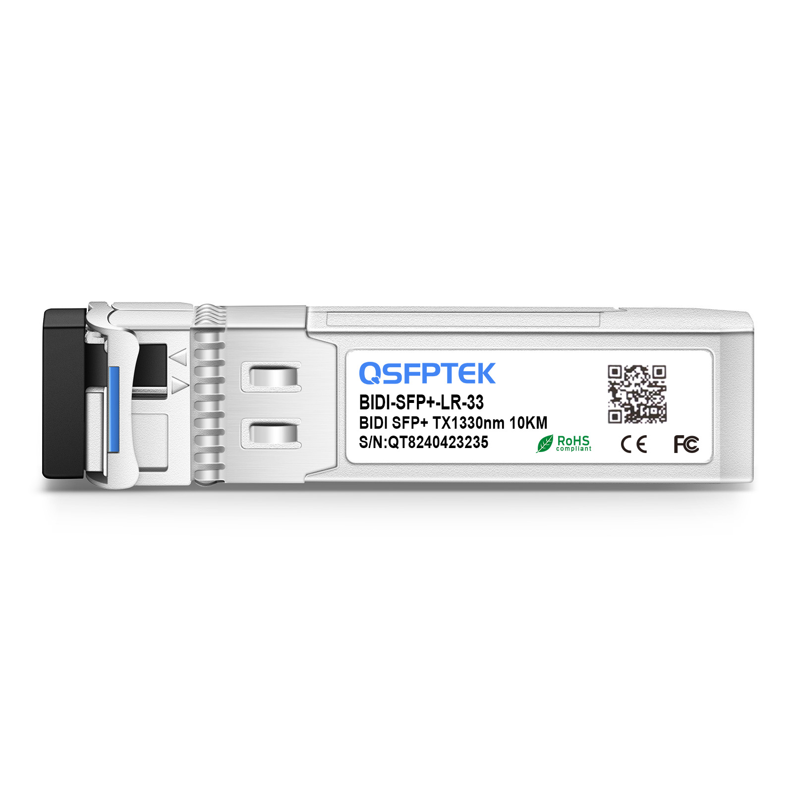 Cisco SFP-10G-BXD-I SFP+ BiDi 10GBASE-BX10-D Industrial Transceiver Module - QSFPTEK