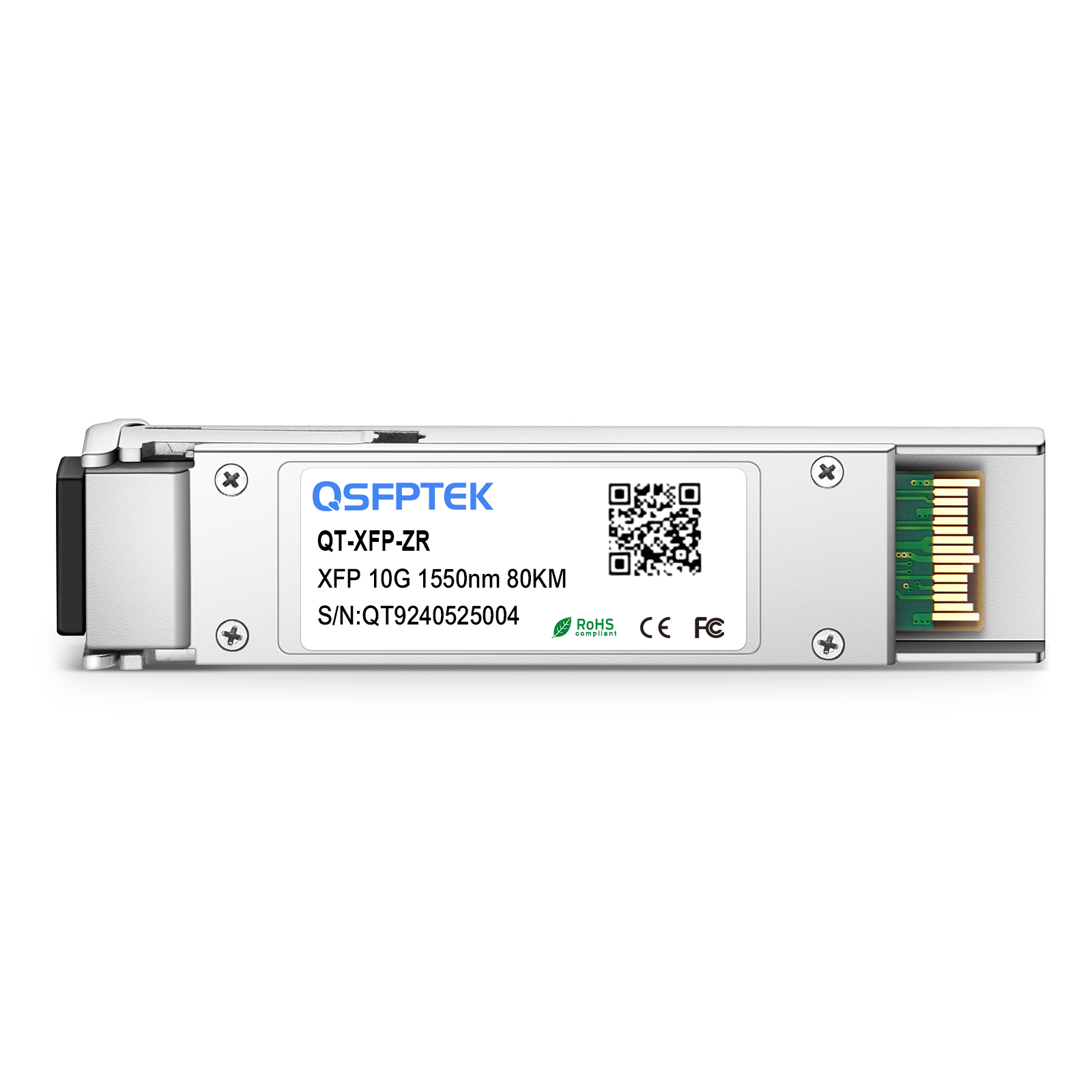 Brocade 10G-XFP-ZR 호환 XFP 10G ZR 80km 트랜시버 - QSFPTEK