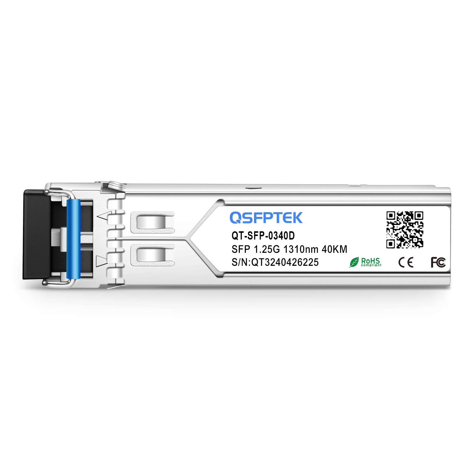 HPE JD062A Compatible 1000BASE-LH SFP 1310nm 40km DOM Duplex LC SMF ...