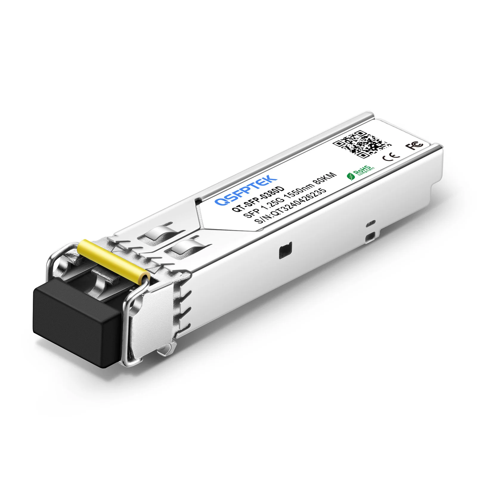 Cisco SFP-GE-Z Compatible 1000BASE-ZX SFP 80km Transceiver Module ...