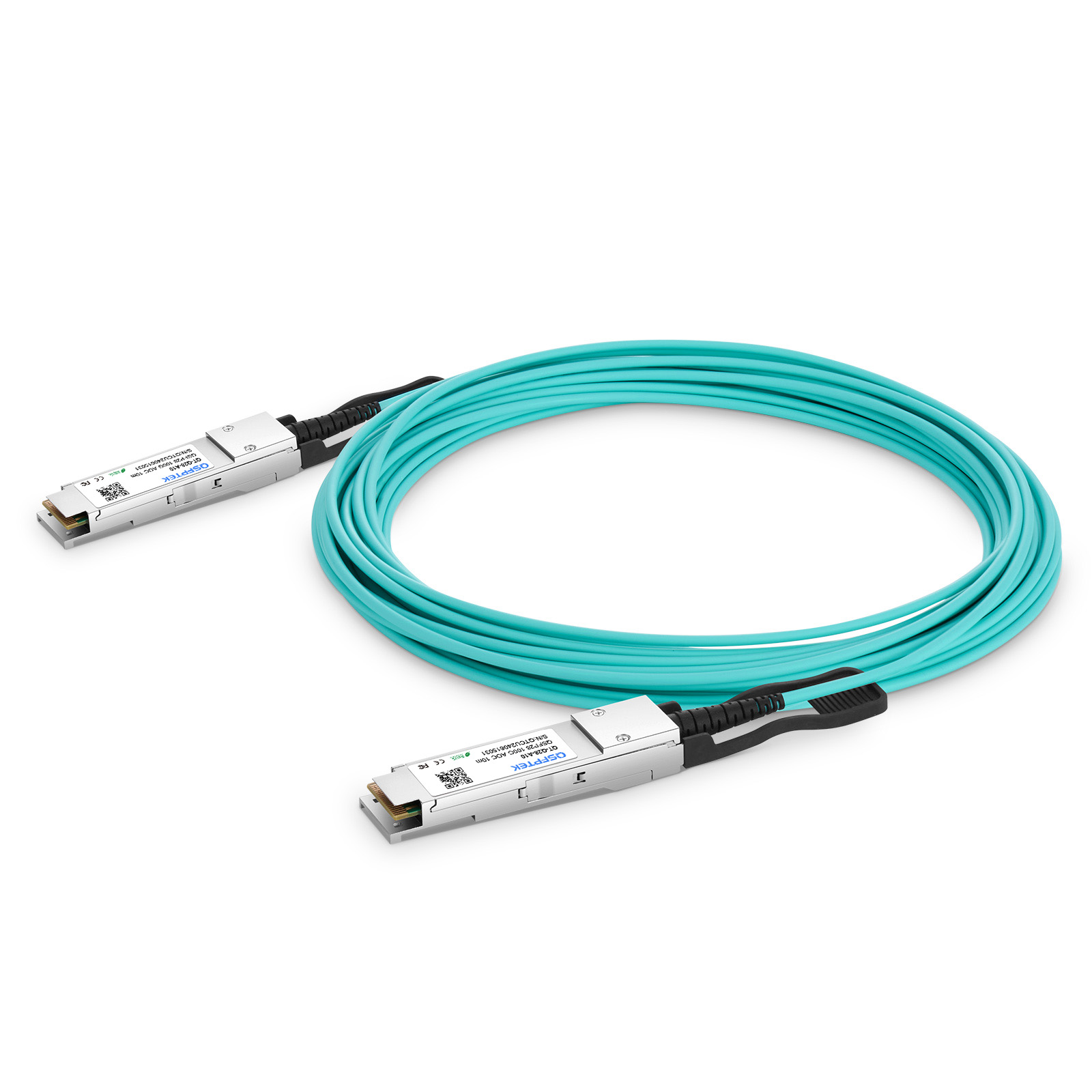 Cisco QSFP-100G-AOC10M Compatible 100G QSFP28 Active Optical Cable (AOC ...