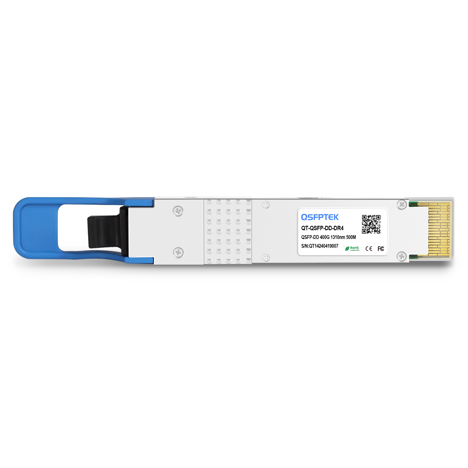 Dell QSFP-DD-DR4 Compatible 400GBASE-DR4 QSFP-DD Transceiver - QSFPTEK